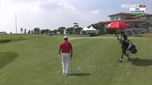2023 KPGA 코리안투어 : 선두권 싸움이 불을 붙이는 함정우의 먼거리 퍼트 [군산CC 3R] : SBS
