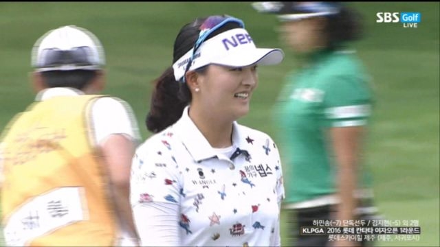 2016-17 KLPGA 투어 : 고진영 프린지에서 롱 버디 퍼트 성공 : SBS Golf