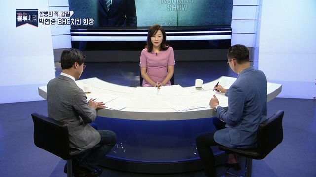 블루베리 : 2만 원 치킨 시대! BHC치킨 나 홀로 치킨값 인하하다! : SBS Biz