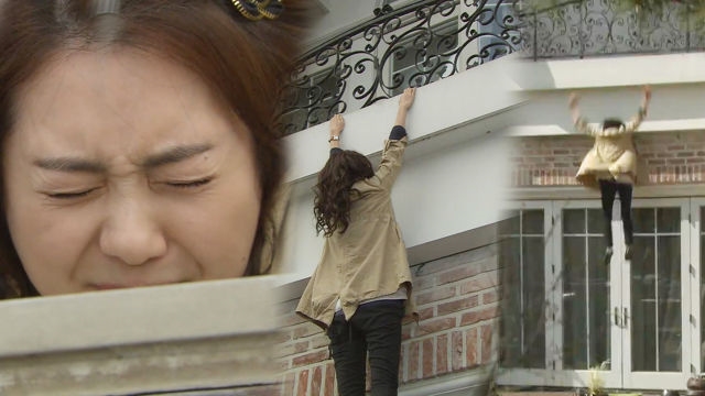 49일 : 이요원, 창틀에 걸친 손가락에 힘 빠지며 아찔한 추락! : SBS