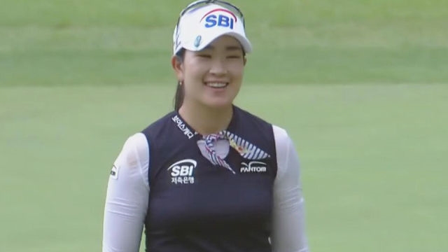 2019 KLPGA 투어 : [MY문영 1R] 나란히 공동 선두로 올라서는 장하나와 김아림 : SBS Golf