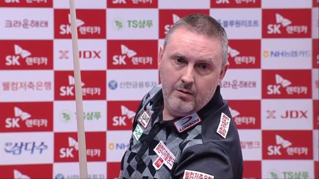 프로당구 PBA투어 : ‘가벼운 승리‘ 쿠드롱, 3승 조 1위로 마무리 [월드 챔피언십 32강] : SBS