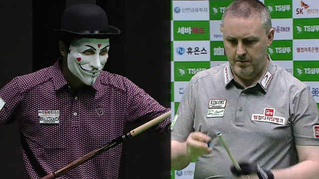 프로당구 PBA투어 : ‘믿을 수 없는 결과’ 쿠드롱을 3-0 완파하는 해커 [TS샴푸 32강] : SBS