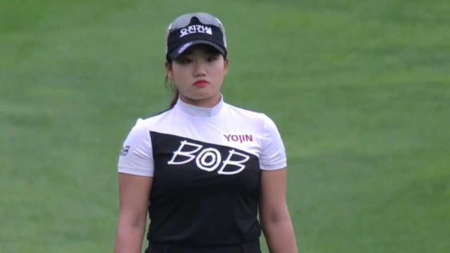 2021 KLPGA 투어 : ‘최고의 마무리’ 공동 3위로 경기 마치는 노승희 [엘크루-TV조선 2R] : SBS Golf