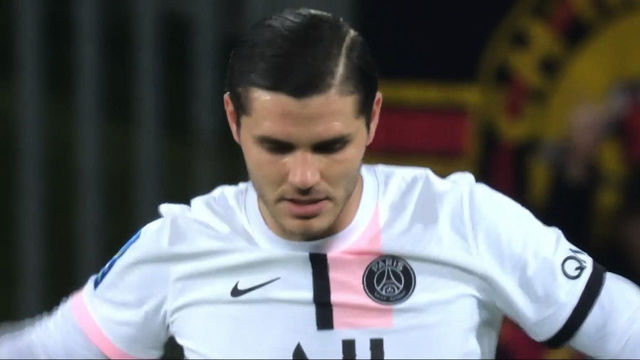 2021-22 프랑스 리그1 : ‘침묵하는 공격수’ 수비 이겨내지 못한 이카르디 [랑스 vs PSG] : SBS