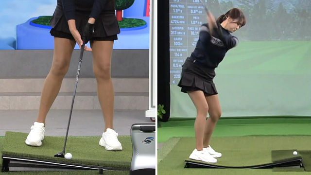 GSPI 골프레슨 : [GSPI레슨] 실전 레슨! 왼발 내리막·오르막 라이 극복하기 : SBS Golf