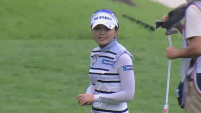 2022 KLPGA 투어 : 4연속 버디! 무서운 속도로 타수 줄여나가는 송가은 [대보 하우스디 1R] : SBS Golf