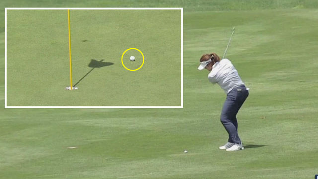 2022 KLPGA 투어 : ‘절호의 찬스’ 완벽하게 살리며 경기 마무리하는 유해란 [제주삼다수 1R] : SBS Golf