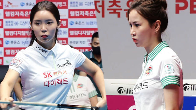 2022-23 프로당구 PBA투어 : 이우경-임정숙 vs 김가영-김진아 [1라운드 / SK렌터카 vs 하나카드 / 2세트] : SBS