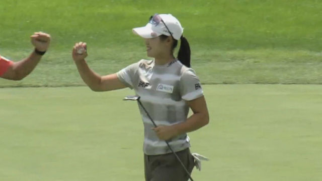 2022 KLPGA 투어 : ‘나이스 버디’ 타수 줄이며 활짝 웃는 고지우 [하이원 리조트 1R] : SBS Golf