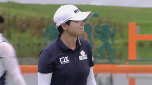 2022 KLPGA 투어 : ‘아쉬운 스코어’ 마지막 홀에서 버디로 마무리짓는 지은희 [한화 클래식 1R] : SBS Golf