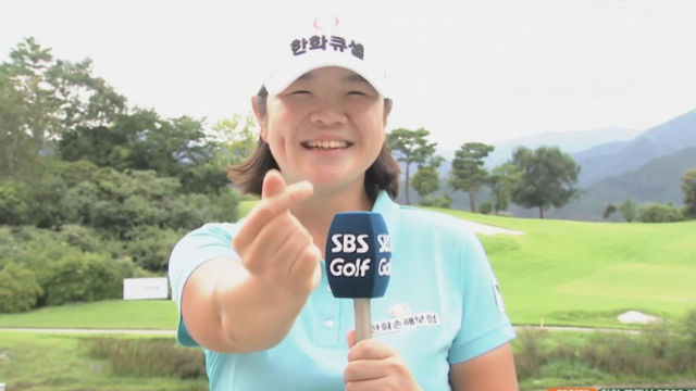 2022 KLPGA 투어 : ‘밝은 미소’ JLPGA 우승하고 돌아온 이민영 프로 [한화 클래식 1R] : SBS Golf