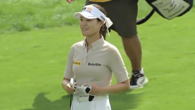2022 KLPGA 투어 : 나이스 버디! 정교한 샷감으로 버디 추가하는 전인지 [KB금융 3R] : SBS Golf