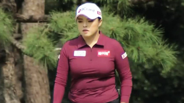 2022 KLPGA 투어 : 6오버파, 좀처럼 반등을 하지 못하는 장하나 [OK금융 박세리 1R] : SBS Golf