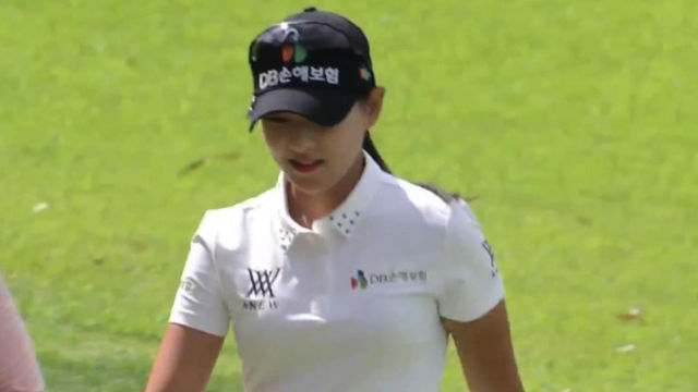 2022 KLPGA 투어 : ‘무서운 기세’ 화려한 샷감으로 타수 줄여나가는 이지현3 [OK금융 박세리 FR] : SBS Golf