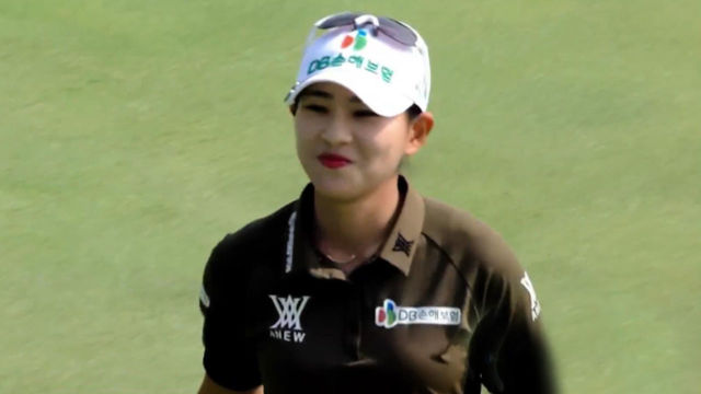 2022 KLPGA 투어 : ‘무서운 기세’ 전반 홀에만 4번째 버디 기록하는 이지현3 [하나금융 1R] : SBS Golf