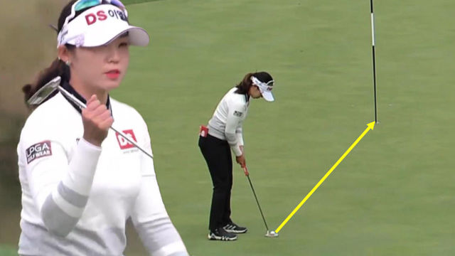 2022 KLPGA 투어 : 침착하게 오늘 첫 버디 추가하는 배소현 [하이트진로 2R] : SBS Golf