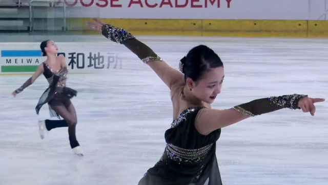 2022 23 Isu 피겨스케이팅 쇼트 1위 명품 클린연기로 7029점 받아낸 김채연 주니어 그랑프리 7차 여자 쇼트