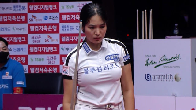 2022-23 프로당구 PBA투어 : 강한 정신력이 돋보이는 스롱 피아비의 득점 [PBA 팀리그 3라운드 / 연속득점] : SBS