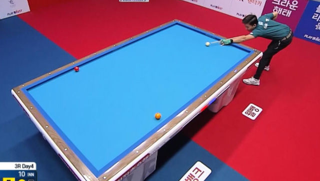 2022-23 프로당구 PBA투어 : 결코 쉽지 않은 거리에서의 샷, 응우옌 [PBA 팀리그 3라운드 / 연속득점] : SBS