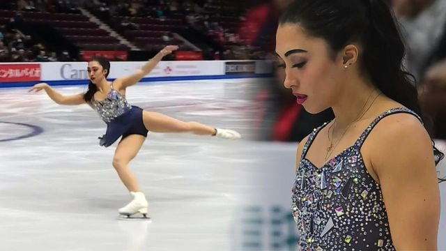 2022 23 Isu 피겨스케이팅 쇼트 1위 베테랑다운 노련함 돋보이는 개브리엘 데일먼의 연기 그랑프리 2차 여자 쇼트