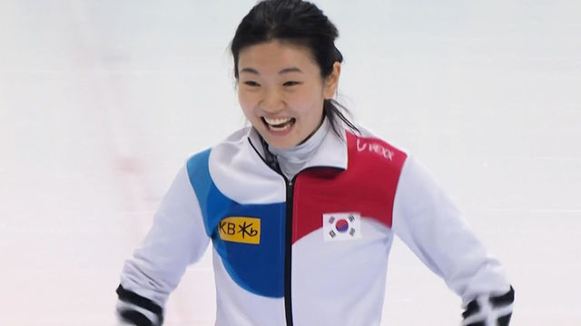 2022-23 ISU 쇼트트랙 : ‘값진 동메달’ 심석희 동메달 시상식 [월드컵 1차 여자 500m] : SBS