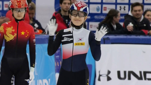 2022-23 ISU 쇼트트랙 : 순위결정전 3위로 마무리 하는 서휘민 [월드컵 2차 여자 500m] : SBS