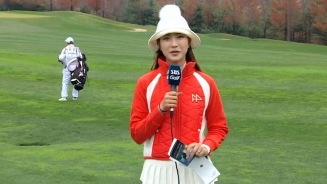 2022 KLPGA 투어 : 이혜지 프로가 알려주는 9번홀 코스 상황 [LF헤지스 포인트 왕중왕전 FR] : SBS Golf