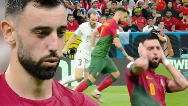 SBS 2022 FIFA 카타르 월드컵 : ‘멀티골’ 브루노 페르난데스 주요장면 [포르투갈 vs 우루과이] : SBS