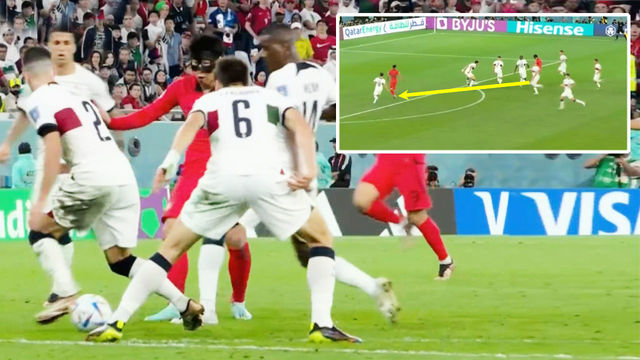 SBS 2022 FIFA 카타르 월드컵 : 6명 몰고 70m 내달렸다, 손흥민 질주 다시보기 [대한민국 vs 포르투갈] : SBS