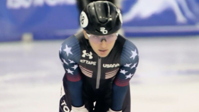 2022-23 ISU 쇼트트랙 : 난전 속에서 결승 진출하는 산토스그리즈월드 [월드컵 3차 여자 500m] : SBS