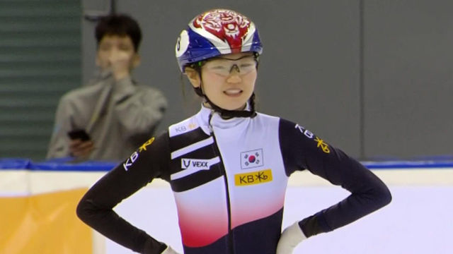 2022-23 ISU 쇼트트랙 : 좋은 스타트 그대로 이어가지 못한 심석희 [월드컵 4차 여자 500m] : SBS