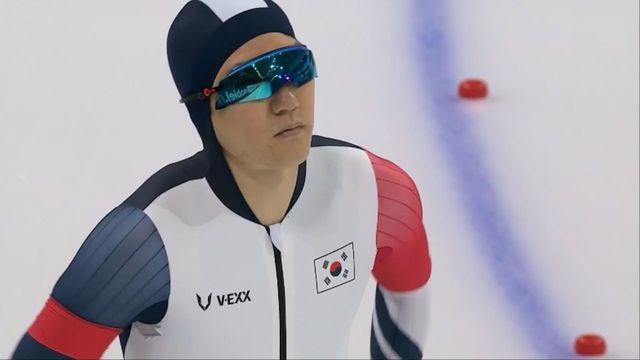 2022-23 ISU 스피드스케이팅 : ‘아쉬운 표정’ 최선을 다한 차민규의 레이스 [4차 남자 500m] : SBS