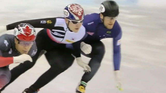 2022-23 ISU 쇼트트랙 : 어깨 앞선 임용진, 어드밴스드로 준결 진출 [월드컵 4차 남자 500m] : SBS