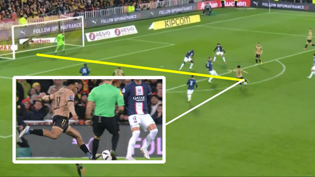 2022-23 프랑스 리그1 : 너무 착한 슈팅, 기회 놓치는 로이스 오펜다 [랑스 vs PSG] : SBS