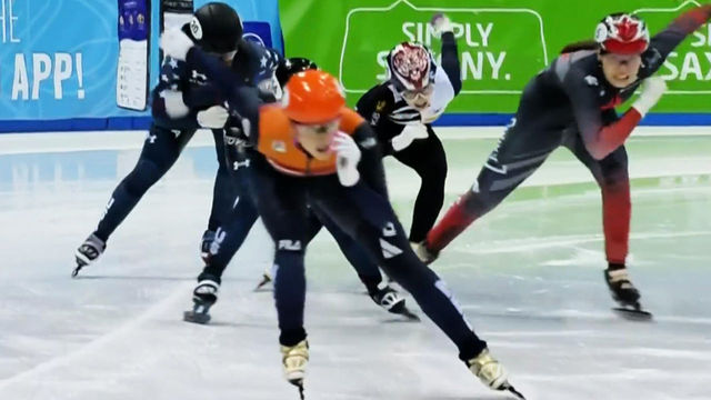 2022-23 ISU 쇼트트랙 : 좋은 스타트 가져왔지만 아쉽게 준결 진출 실패한 이소연 [월드컵 5차 여자 500m] : SBS