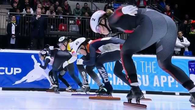 2022-23 ISU 쇼트트랙 : 최선을 다했지만 준준결에서 도전 마무리한 이소연 [월드컵 6차 여자 500m] : SBS