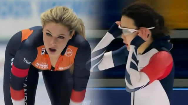 2022-23 ISU 스피드스케이팅 : '올포디움' 5개의 금메달, 1개의 은메달로 월드컵 마치는 김민선 [월드컵 6차 여자 500m] : SBS