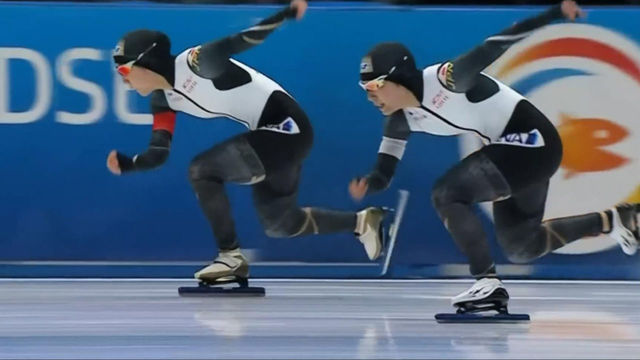 2022-23 ISU 스피드스케이팅 : 일본 선수끼리의 승부, 앞서는 야마네 가코 [월드컵 6차 여자 500m] : SBS