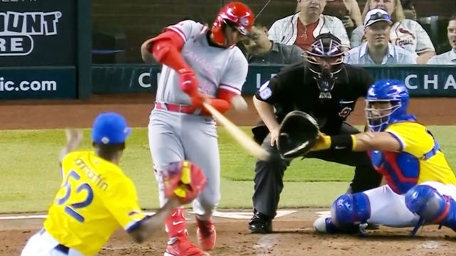 SBS 2023 WBC 월드 베이스볼 클래식 : 4이닝만의 선취점! 보 네일러의 1타점 적시타 [캐나다 vs 콜롬비아] : SBS