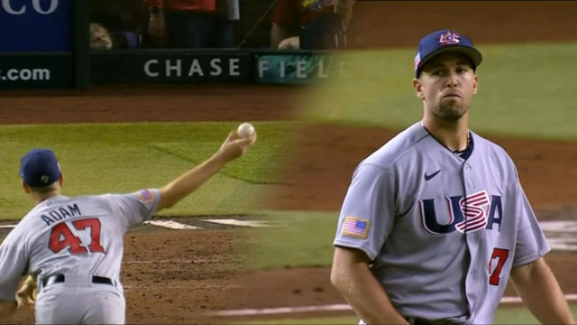 SBS 2023 WBC 월드 베이스볼 클래식 : 이유있는 구종 선택, KKK로 이닝 지우는 제이슨 애덤 [미국 vs 콜롬비아] : SBS