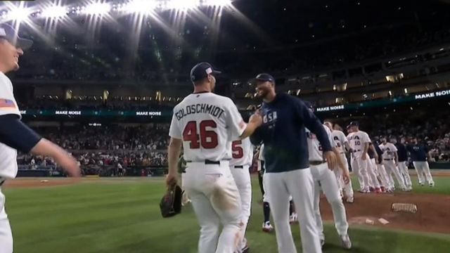 SBS 2023 WBC 월드 베이스볼 클래식 : 결승진출! 14점 득점 드림팀의 압도적 실력 보여준 미국 [쿠바 vs 미국] : SBS