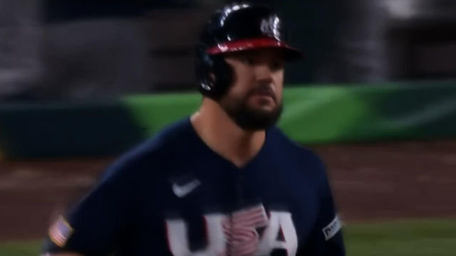 SBS 2023 WBC 월드 베이스볼 클래식 : 8회초 주요장면, 3번의 파울 홈런 후 진짜 홈런 때려버린 슈와버 [미국 vs 일본] : SBS