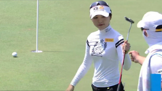 2023 KLPGA투어 : 박지영 홀인원! 고급 다이아몬드 목걸이 획득! [NH투자증권 2R] : SBS Golf