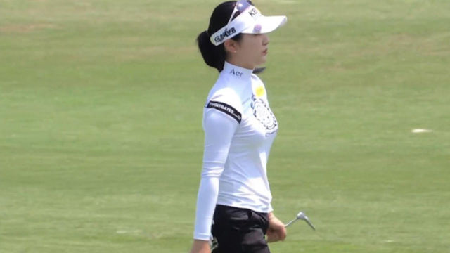 2023 KLPGA투어 : 박지영 홀인원! 고급 다이아몬드 목걸이 획득! [NH투자증권 2R] : SBS Golf