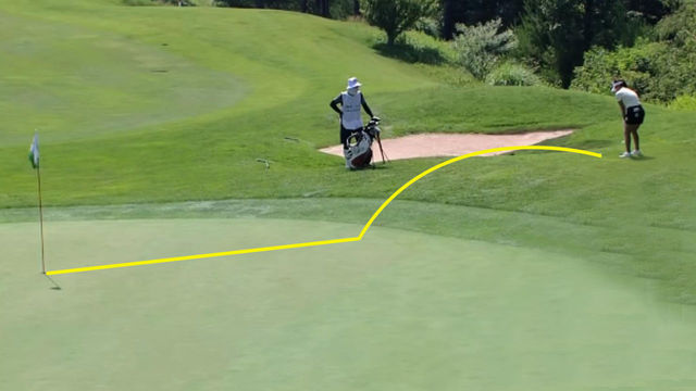 DB그룹 제37회 한국여자오픈 : 노승희, 첫 번째 버디가 엄청난 하이라이트 샷! [한국여자오픈 2R] : SBS Golf