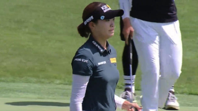 DB그룹 제37회 한국여자오픈 : 방신실, 좋은 퍼팅감 증명하는 버디 [한국여자오픈 3R] : SBS Golf