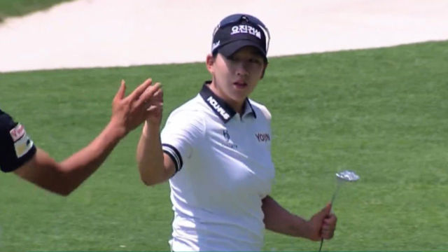 DB그룹 제37회 한국여자오픈 : ‘나이스 버디’ 중계진도 감탄하는 홍지원의 플레이 [DB그룹 FR] : SBS Golf