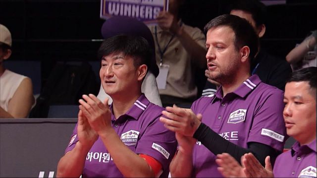 2023-24 프로당구 PBA투어 : 1라운드 하이원리조트 연속득점 하이라이트 [웰컴저축은행 PBA 팀리그] : SBS