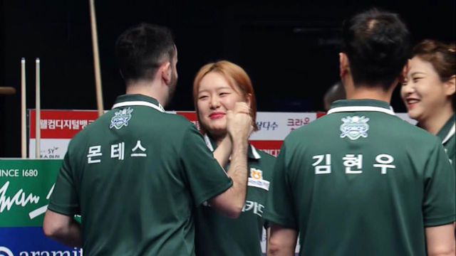 2023-24 프로당구 PBA투어 : 2라운드 NH농협카드 연속득점 하이라이트 [웰컴저축은행 PBA 팀리그] : SBS